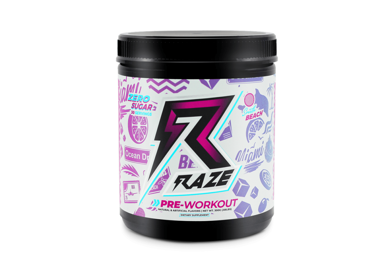 RAZE PRE-WORKOUT | pura nutrition